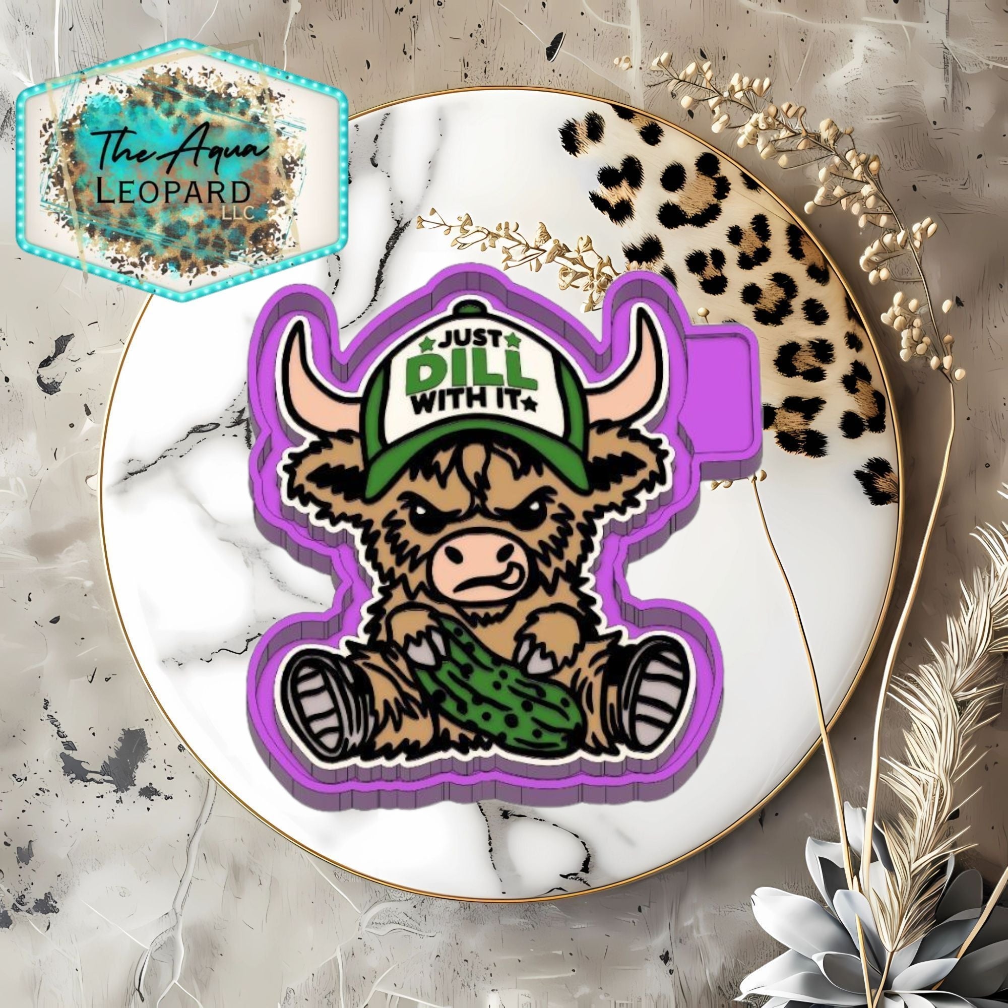Pickle Cow Mold | The Aqua Leopard